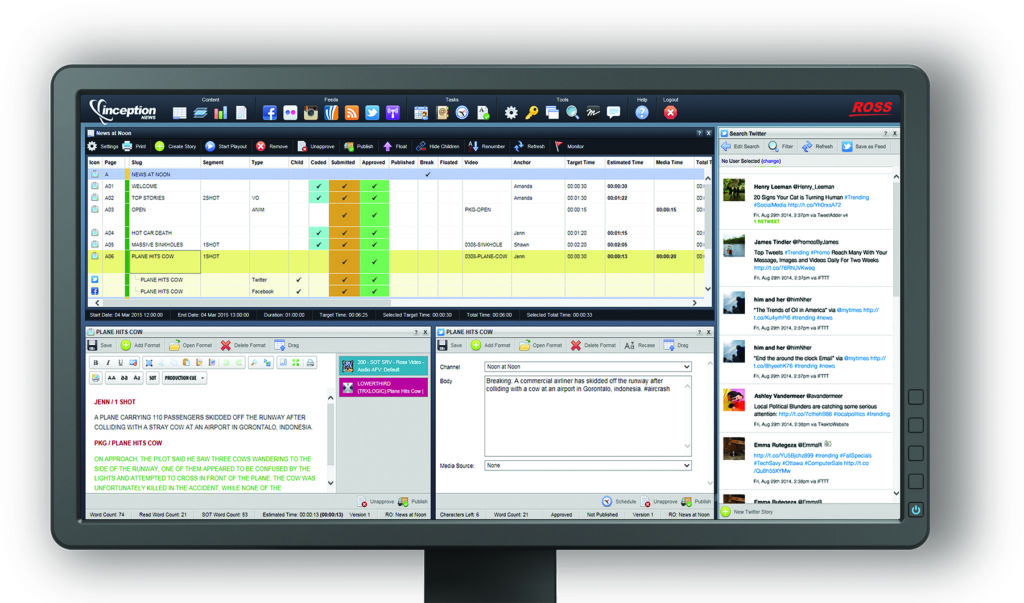 Ross Video Releases Inception Version 9 - Ross Video