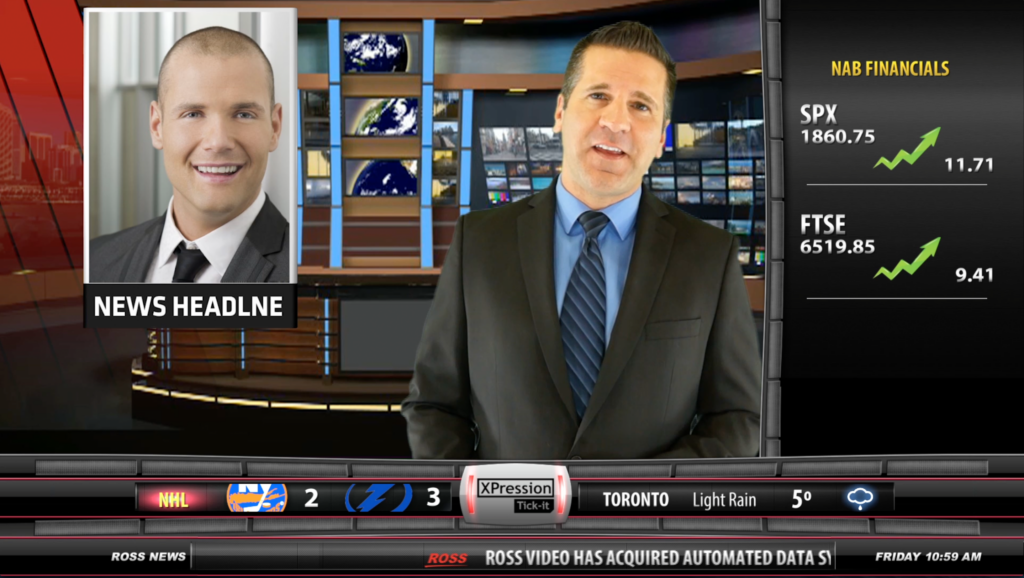 XPression Tick-it: The All-In-One Next-Generation News Ticker - Ross Video