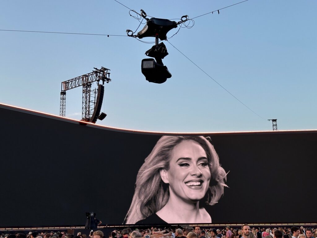 Spidercam delivers unforgettable experience at record-breaking Adele ...