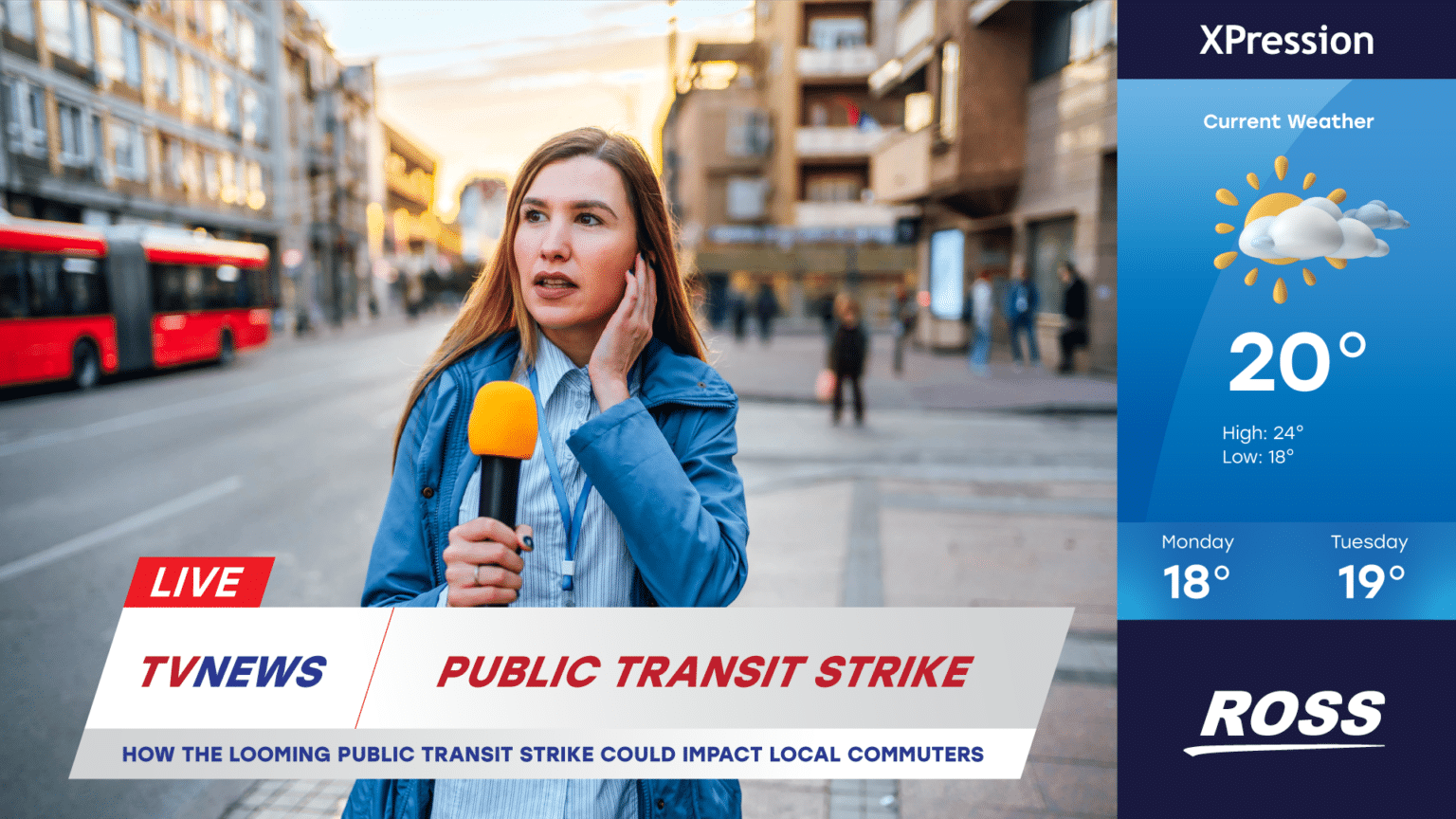 Real-Time Broadcast Graphics | Production Graphics | Ross Video